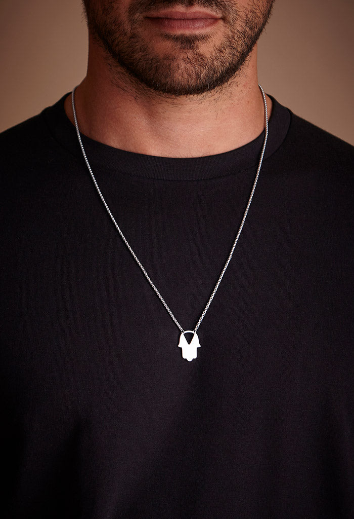 Hand Of Fatima 2.0 - Stainless Steel – LEADER Menswear
